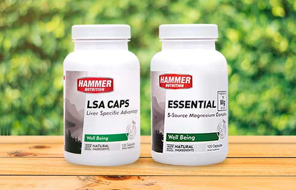 LSA Caps + Essential Mg & Hammer Nutrition