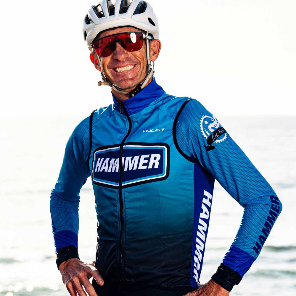 Voler Cycling Wind Vest & Hammer Nutrition